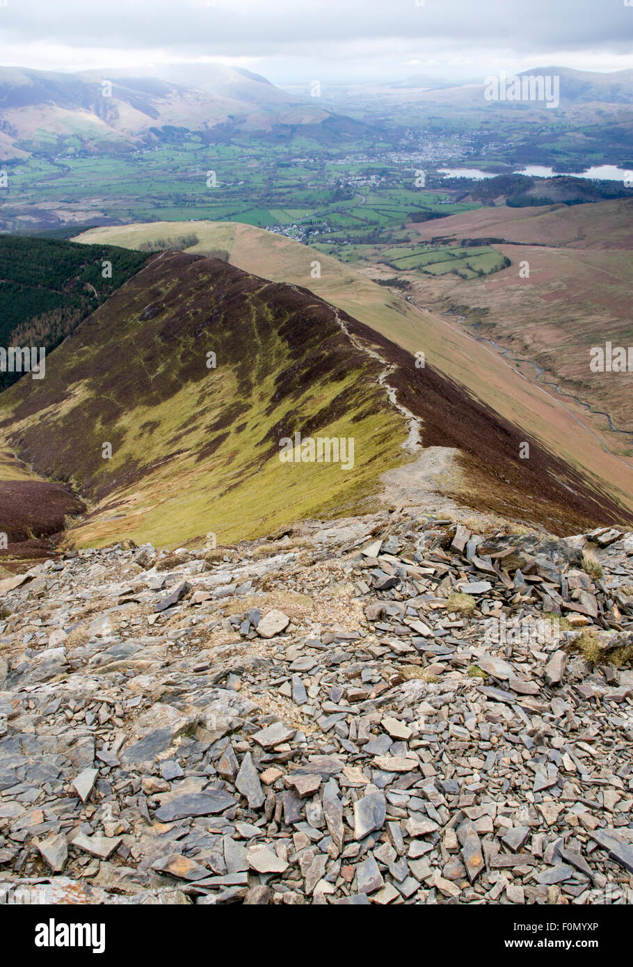 The Coledale Round, Lake Districe in Cumbria Stock Photo - Alamy
