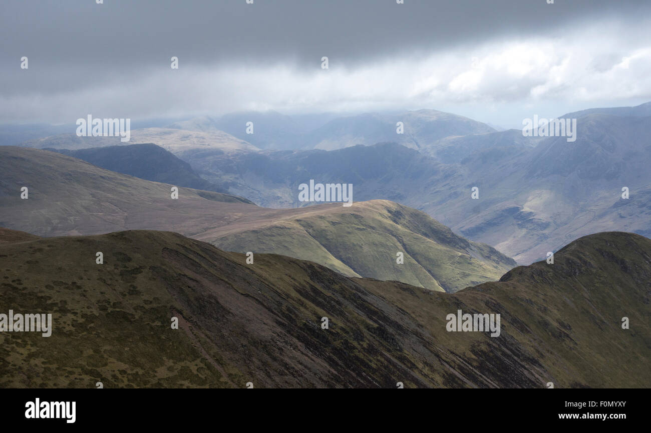 The Coledale Round, Lake Districe in Cumbria Stock Photo - Alamy