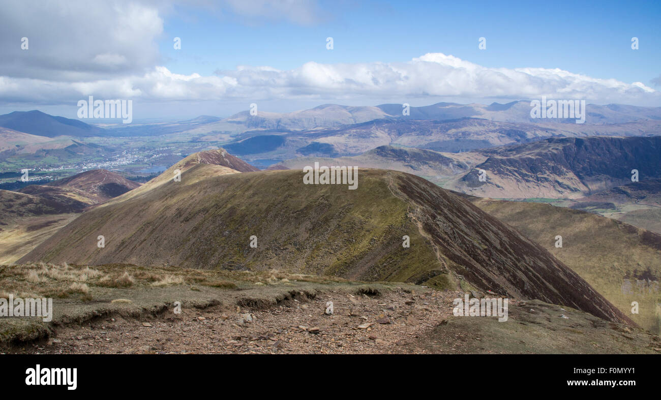 The Coledale Round, Lake Districe in Cumbria Stock Photo - Alamy