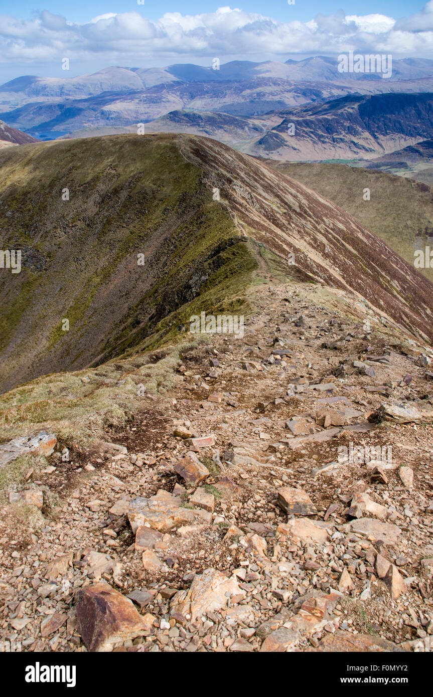 The Coledale Round, Lake Districe in Cumbria Stock Photo - Alamy