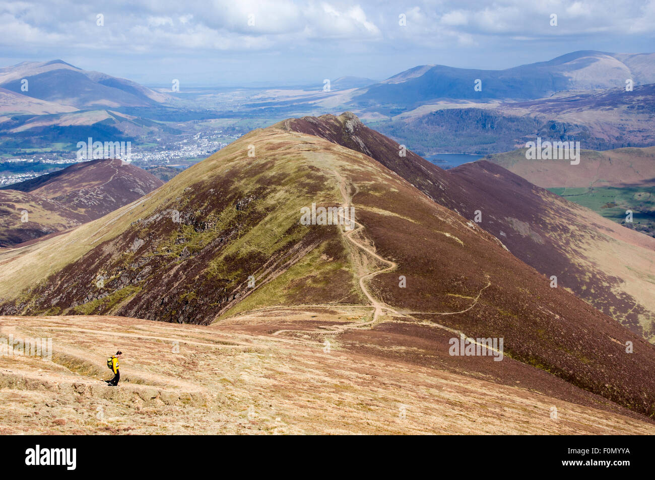 The Coledale Round, Lake Districe in Cumbria Stock Photo - Alamy