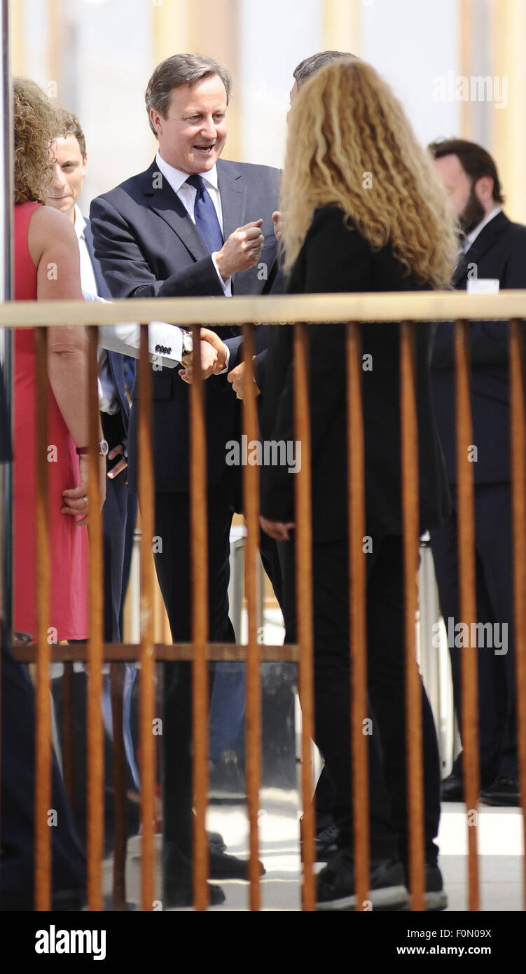 EXPO 2015 Milan Featuring: Matteo Renzi, David Cameron Where: Milano ...