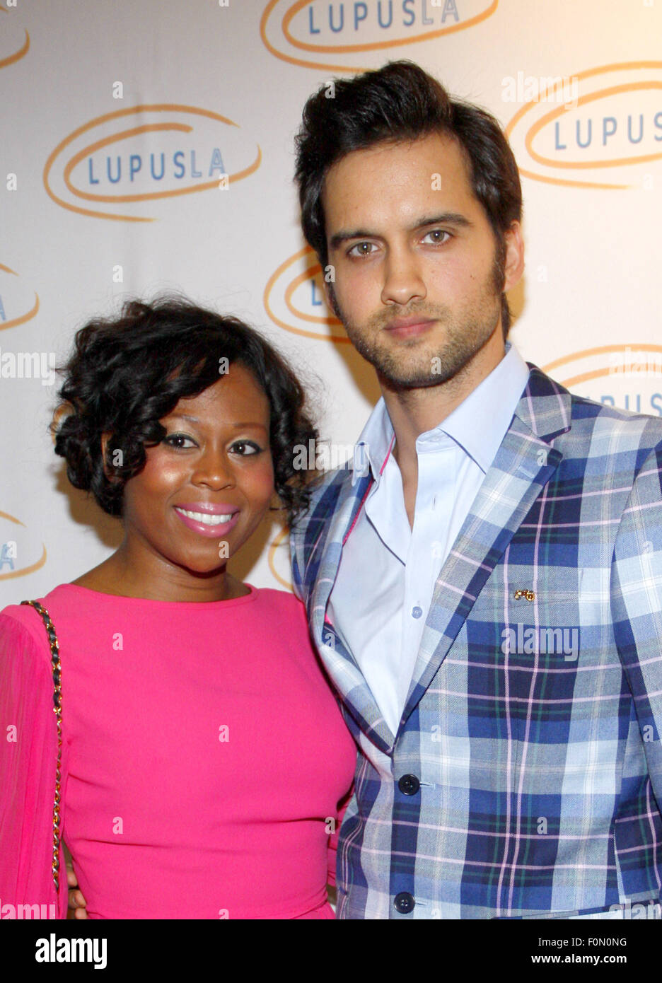 LOS ANGELES, CA - MAY 24, 2012. Michael Steger and Brandee Tucker at ...