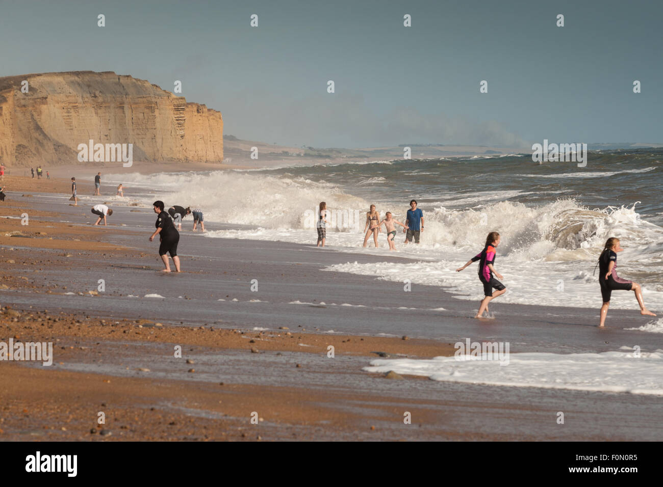 East Cliff, West Bay, Dorset UK Stock Photo - Alamy