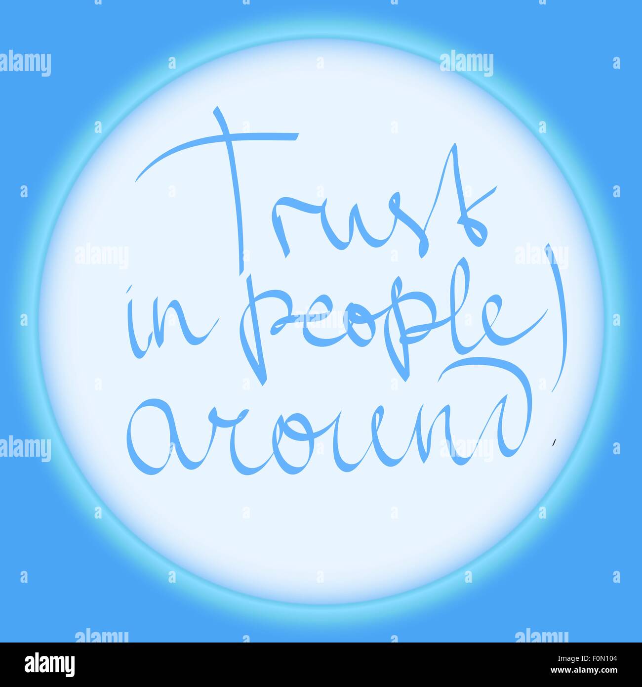 Trust lettering decorative Stock Vector Image & Art - Alamy