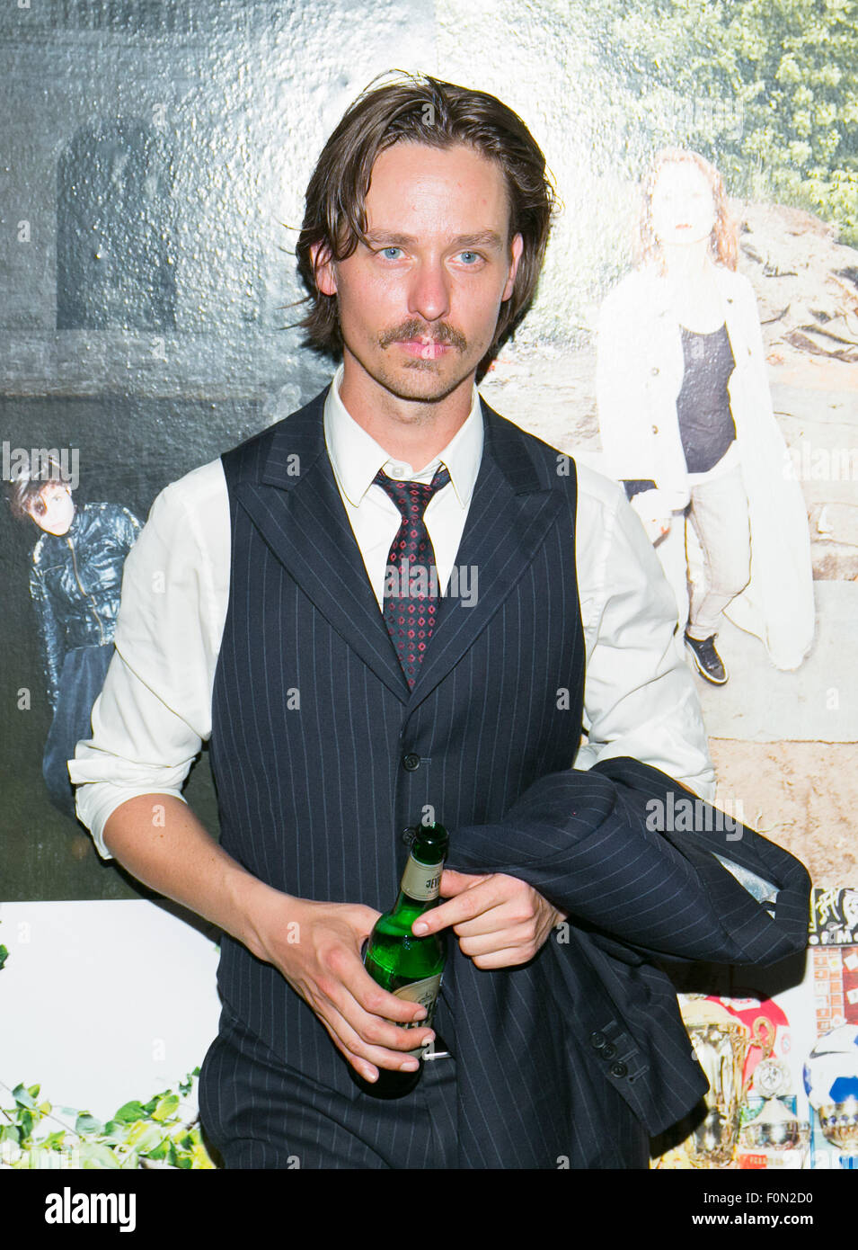 Actor Tom Schilling's debut concert at Deutsches Theater in the Mitte ...