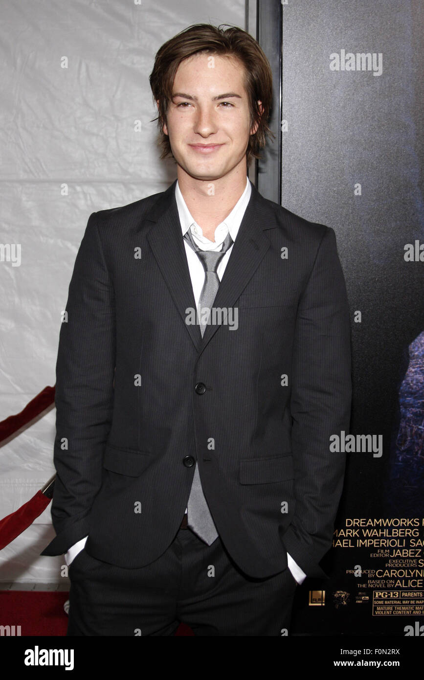 HOLLYWOOD, CA - DECEMBER 07, 2009: Andrew James Allen at the Los ...