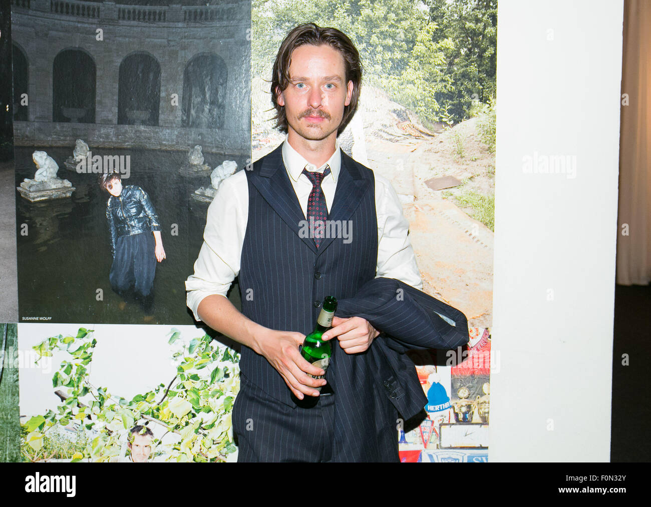 Actor Tom Schilling's debut concert at Deutsches Theater in the Mitte ...