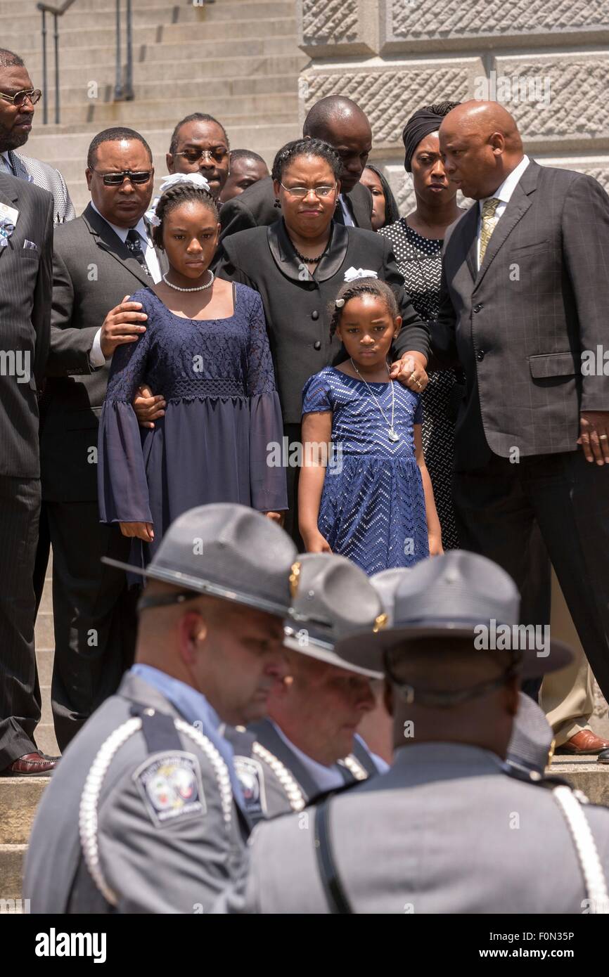 The wife and daughters of slain State Senator Clementa Pinckney are ...