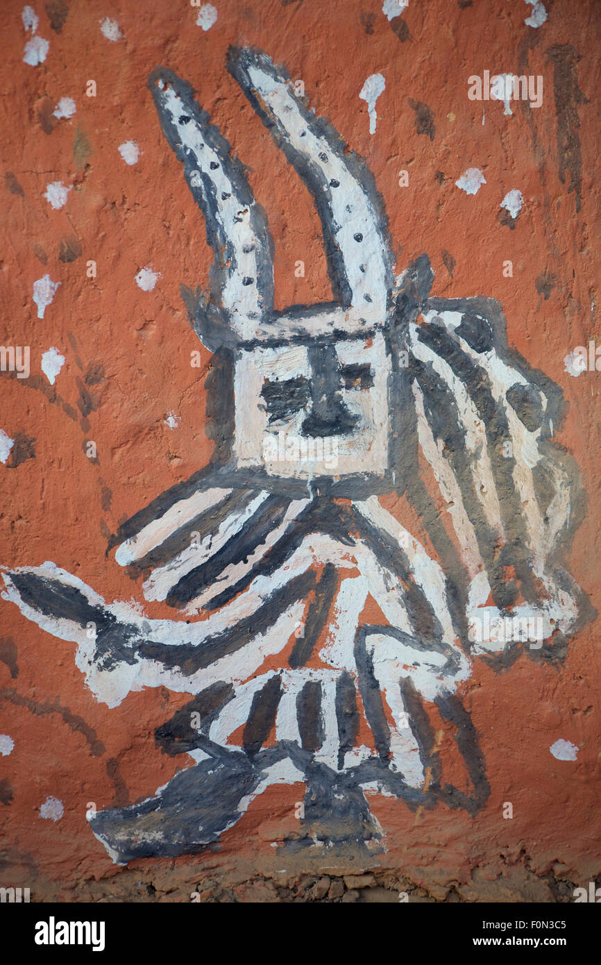 African art painting tribal hi-res stock photography and images - Alamy