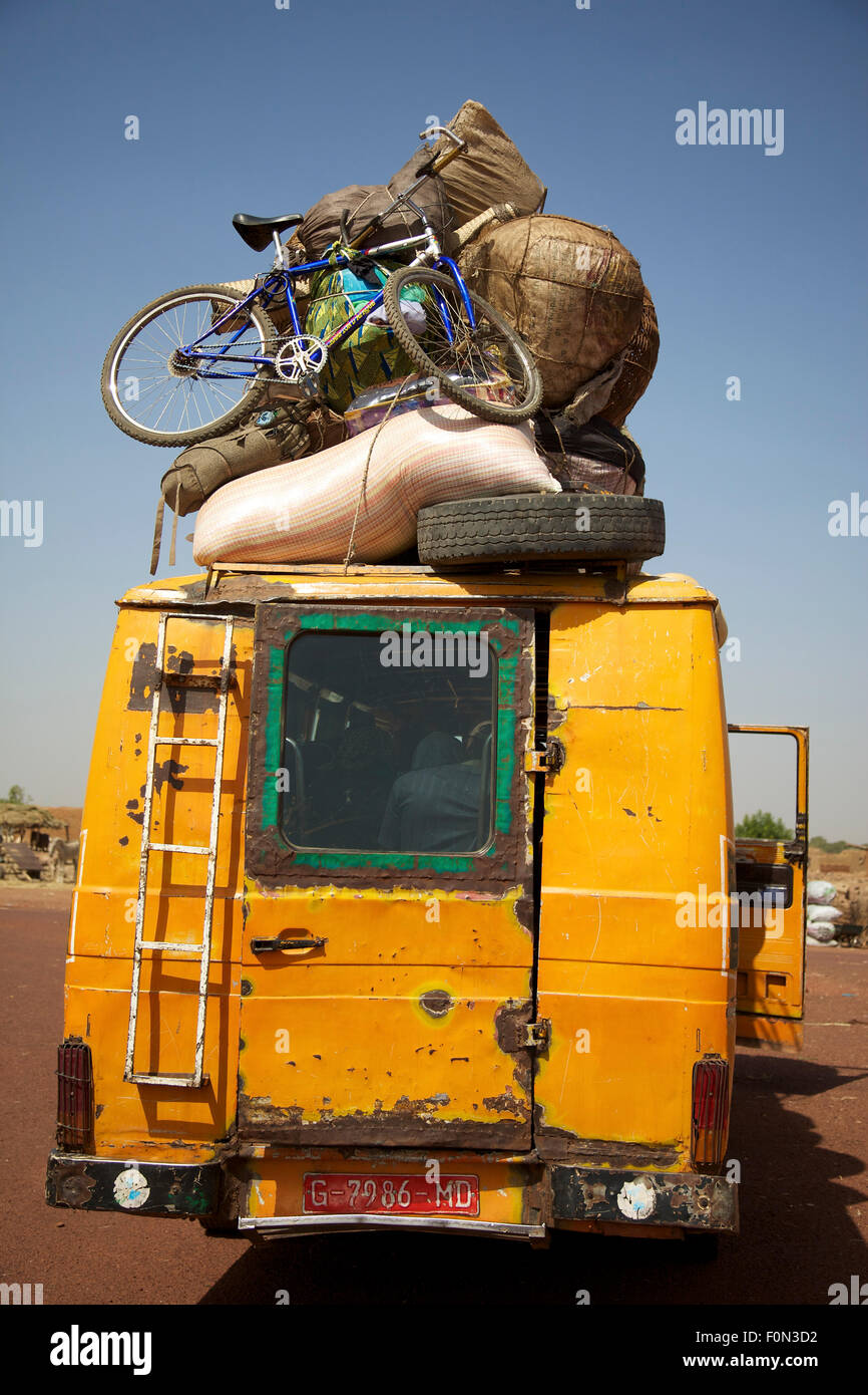 Africa bus overloaded hi-res stock photography and images - Alamy