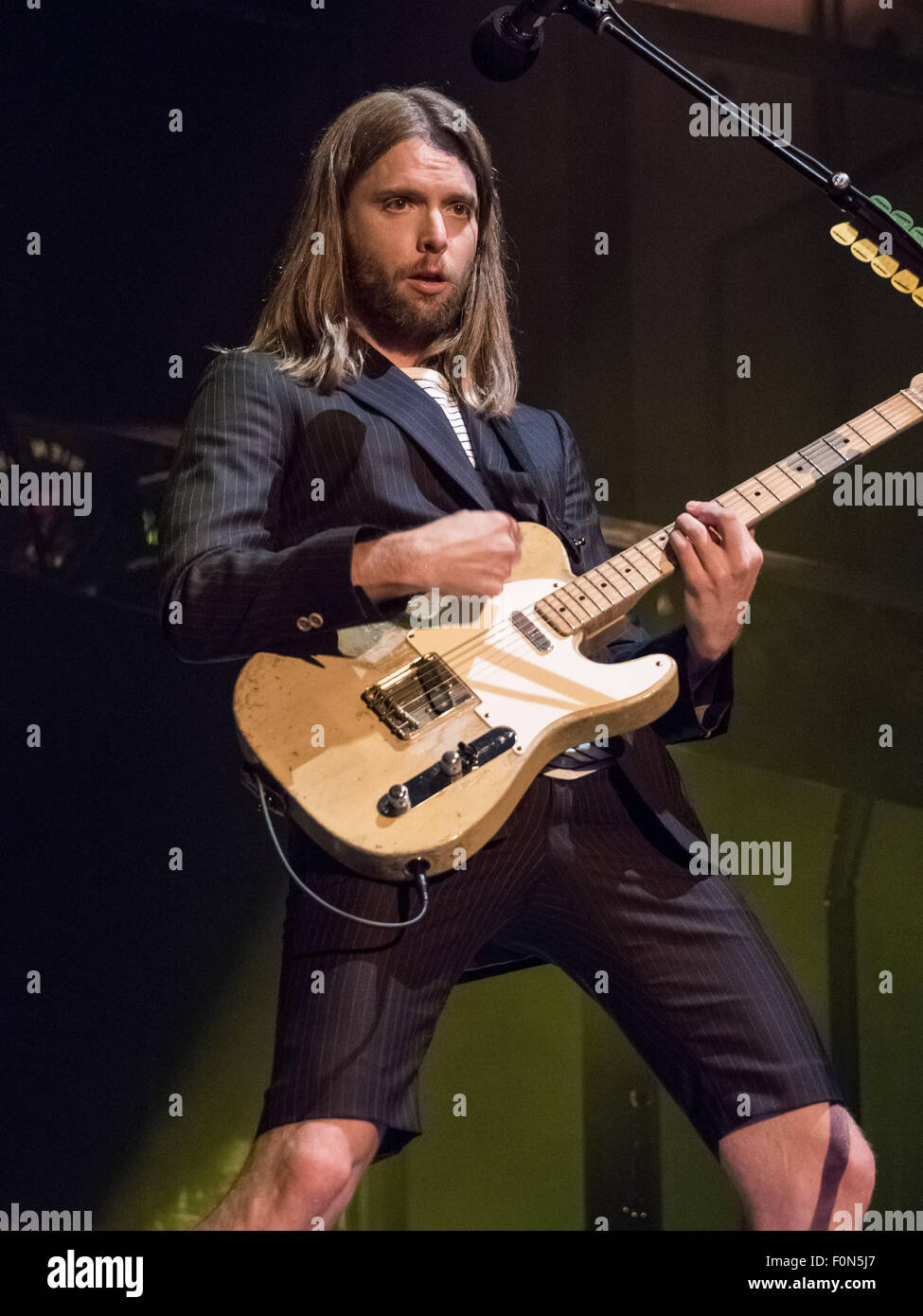 Maroon 5 performing live on stage at Meo Arena in Lisbon Featuring ...