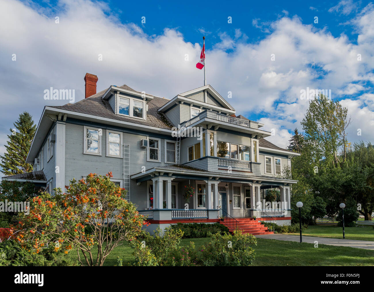 Quilchena hotel nicola valley quilchena hotel hi-res stock photography ...
