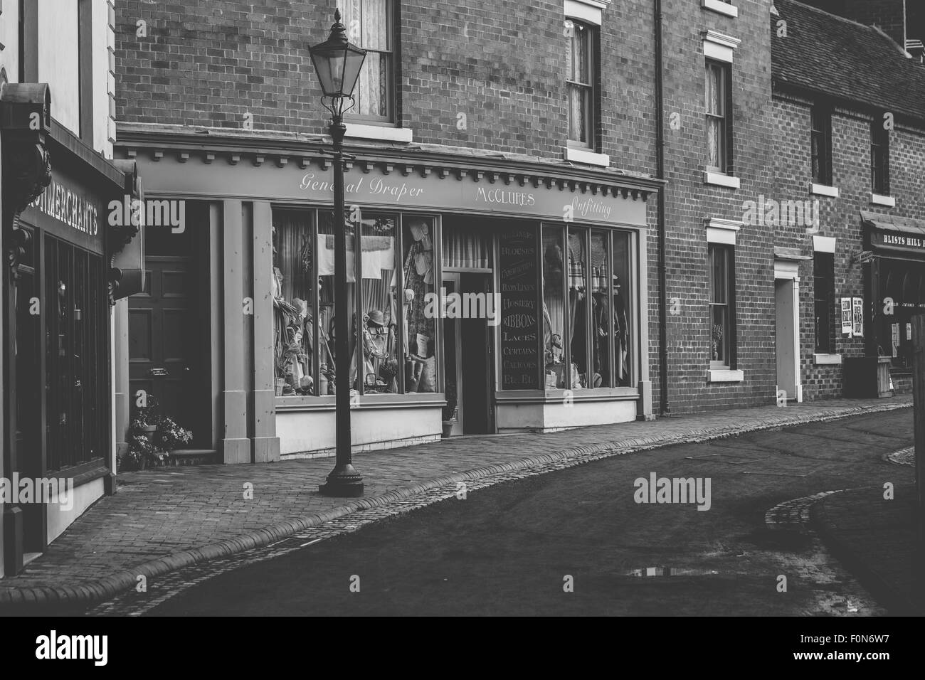 An old fashioned looking street Stock Photo - Alamy