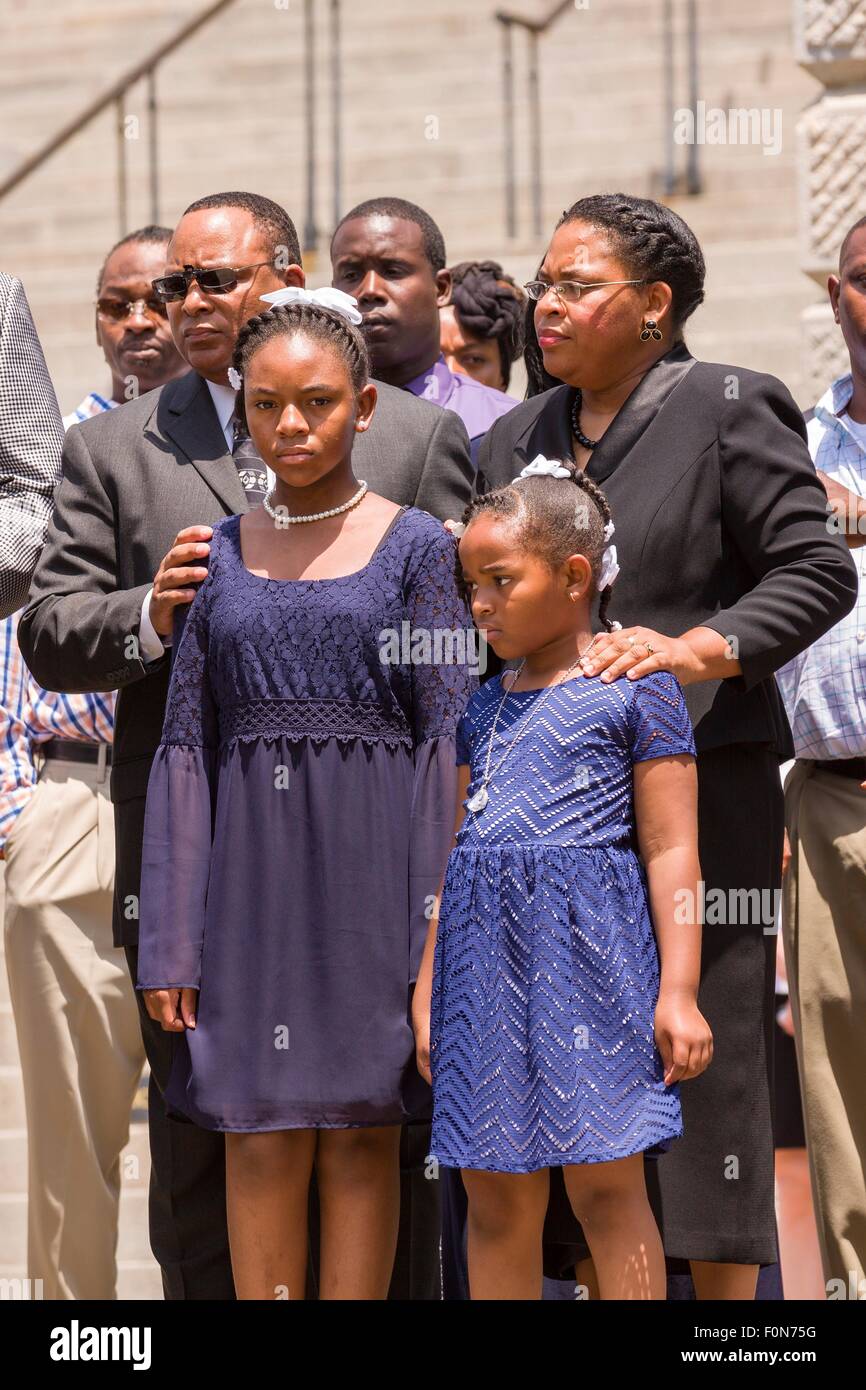 The wife and daughters of slain State Senator Clementa Pinckney are ...