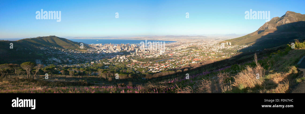 View of the city of cape town in South Africa Stock Photo - Alamy