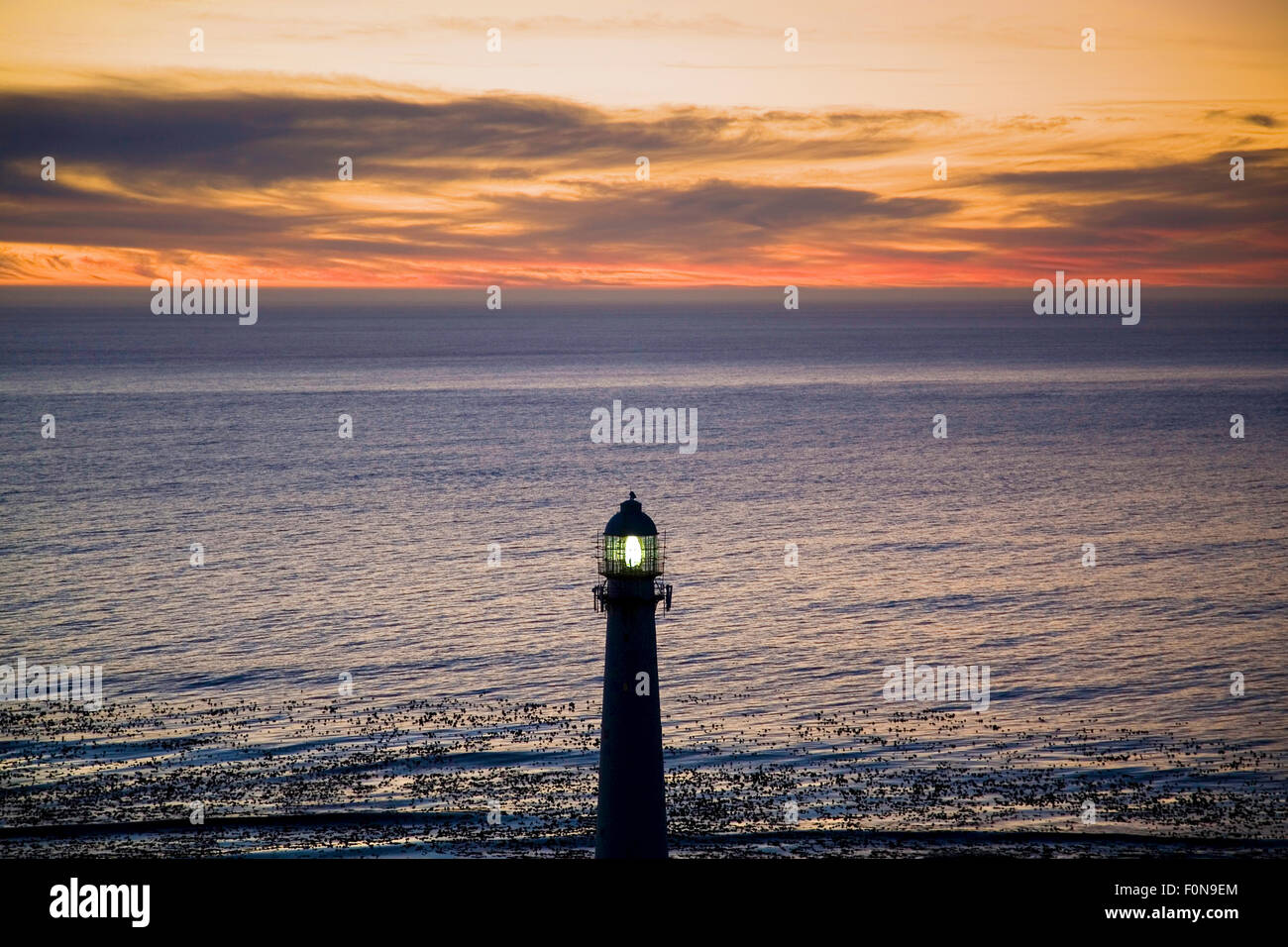 The Slangkop Lighthouse in Kommetjie, Western Cape. The tallest ...