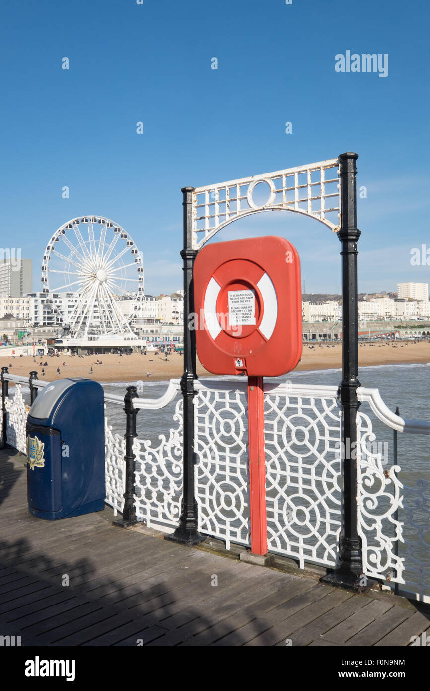 Brighton pier and seafront in winter sunshine Stock Photo - Alamy