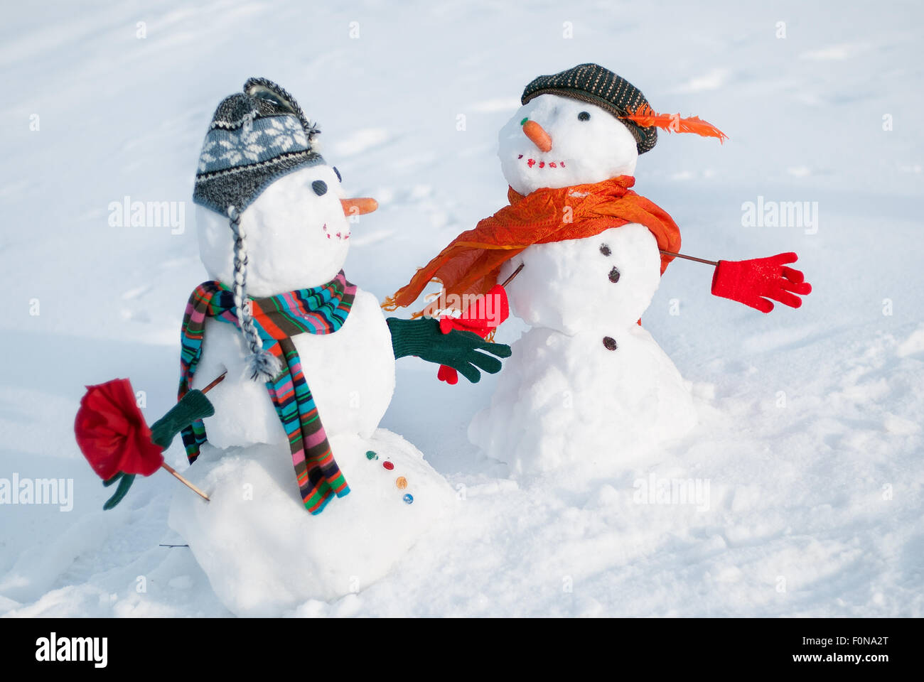 Snow men hi-res stock photography and images - Alamy