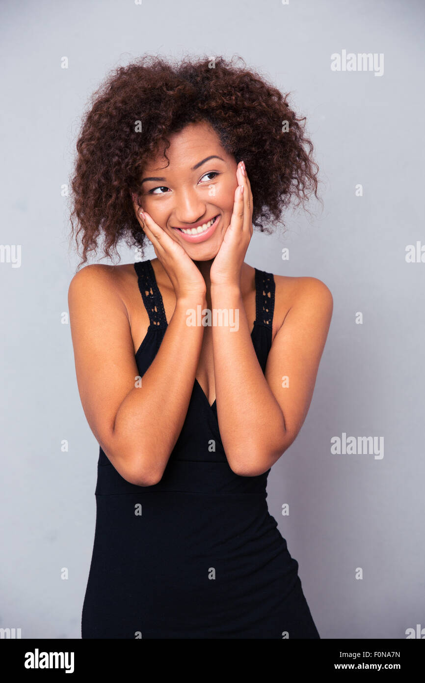 Cute african woman hi-res stock photography and images - Alamy