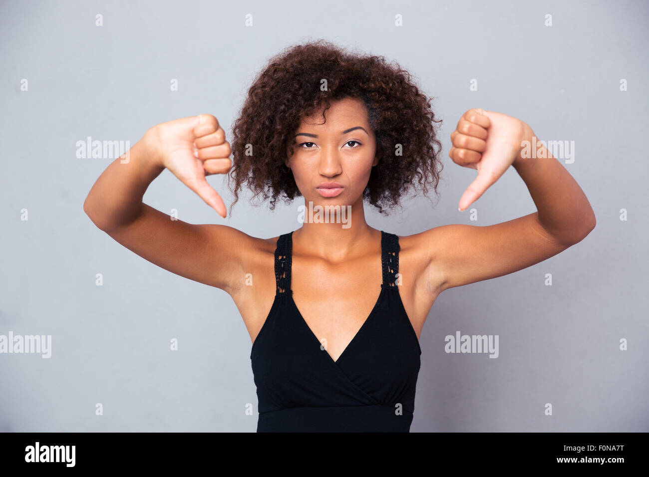 African american thumb hi-res stock photography and images - Alamy