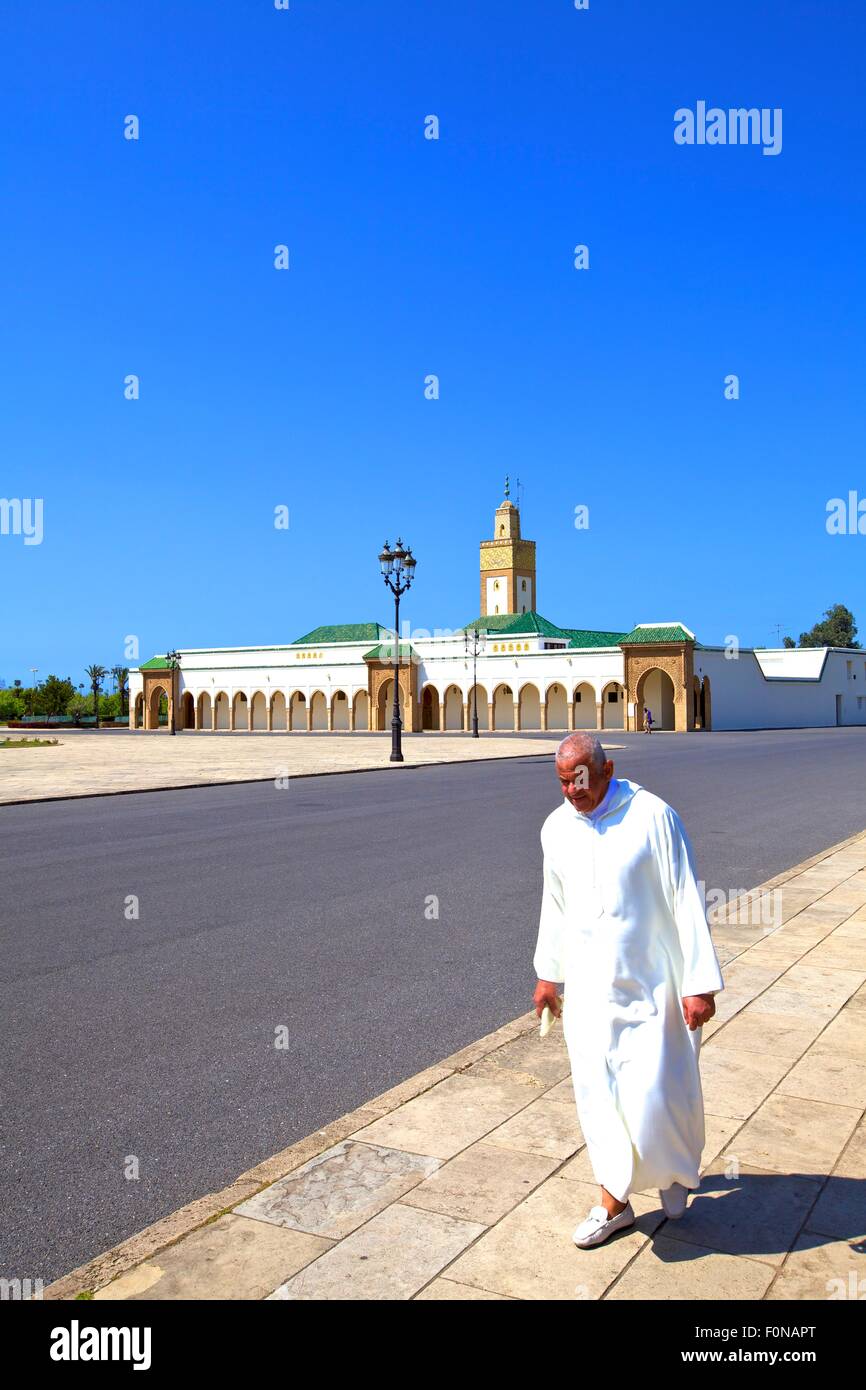 Royal Palace Mechouar and Mosque, Rabat, Morocco, North Africa Stock ...
