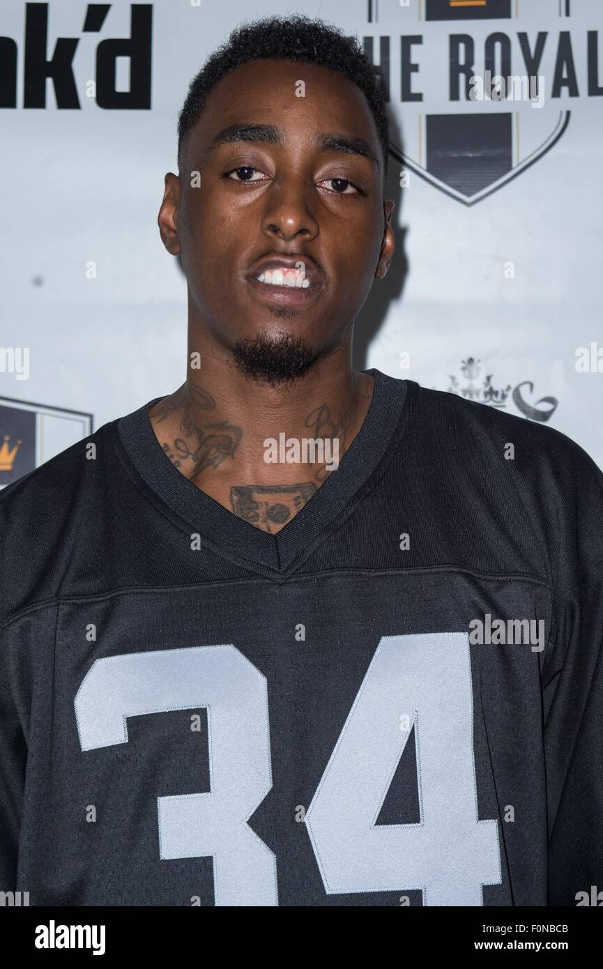 New York, NY, USA. 18th Aug, 2015. Anthony Mason Jr. at arrivals for ...