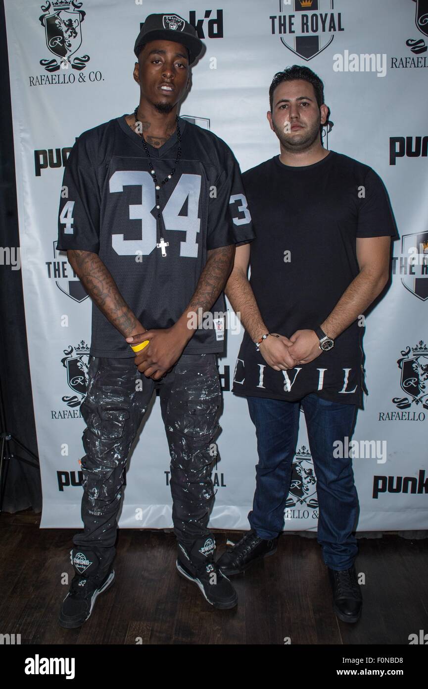 New York, NY, USA. 18th Aug, 2015. Anthony Mason Jr., Julian the ...