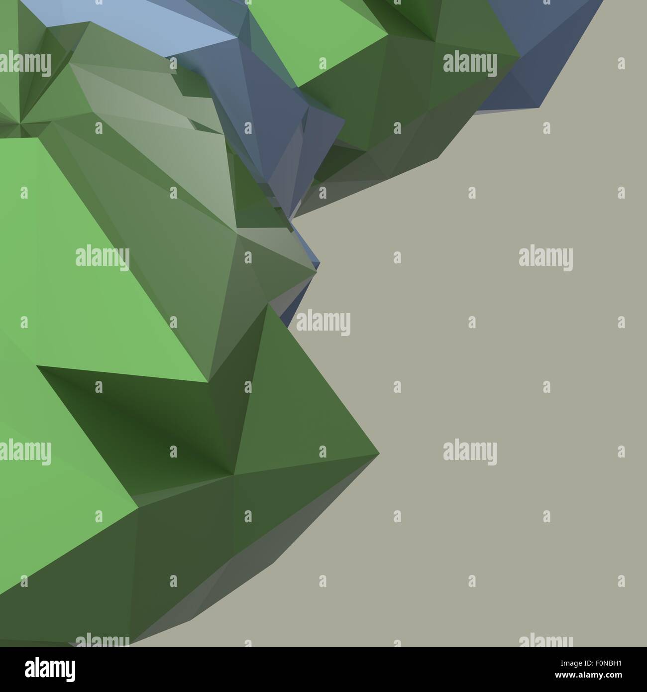 Abstract low polygon geometric with social media network diagram ...