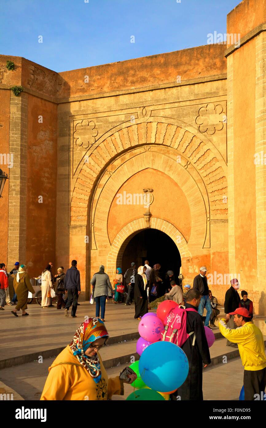 Bab El Had, Rabat, Morocco, North Africa Stock Photo - Alamy