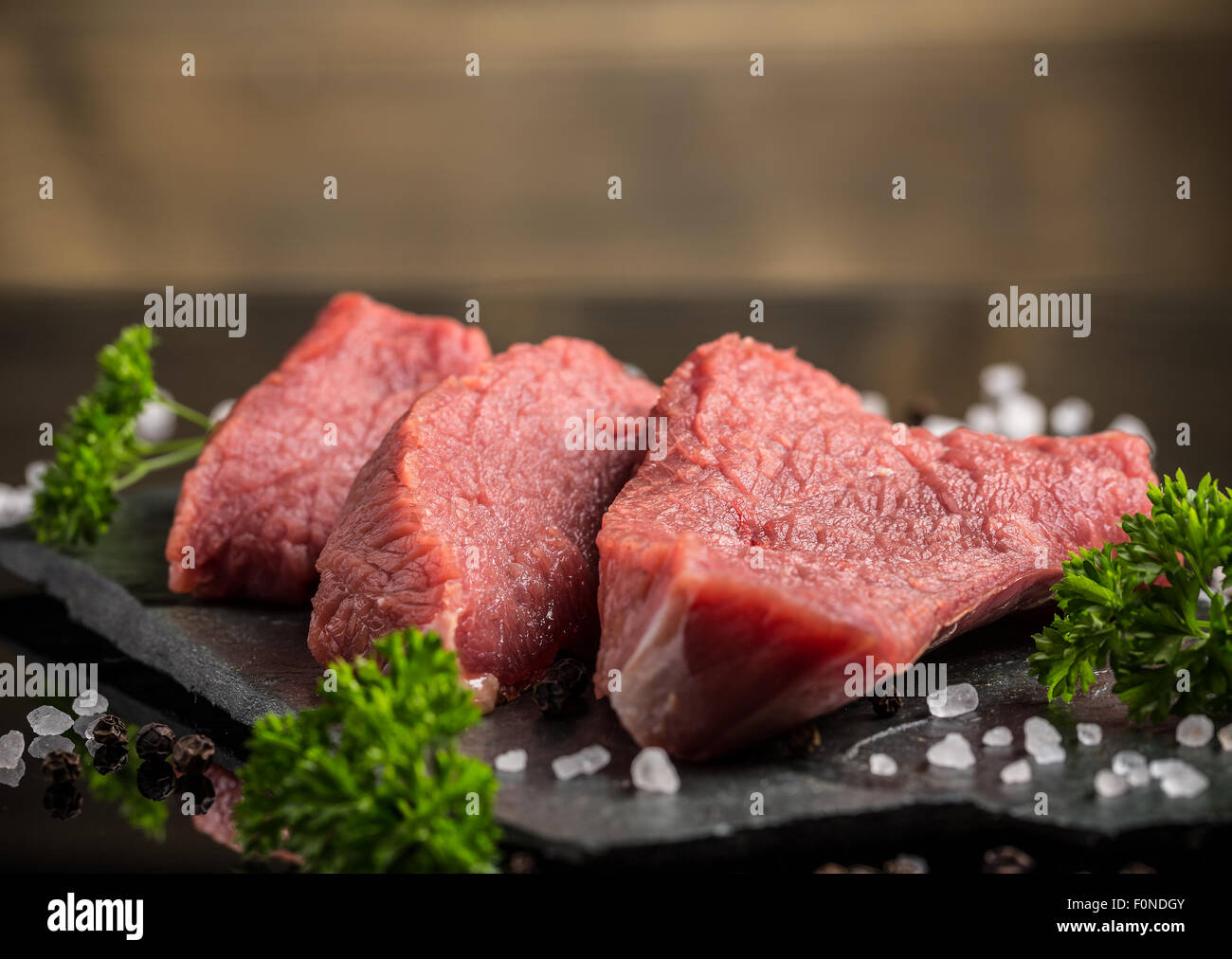 Beef steak slice hi-res stock photography and images - Alamy
