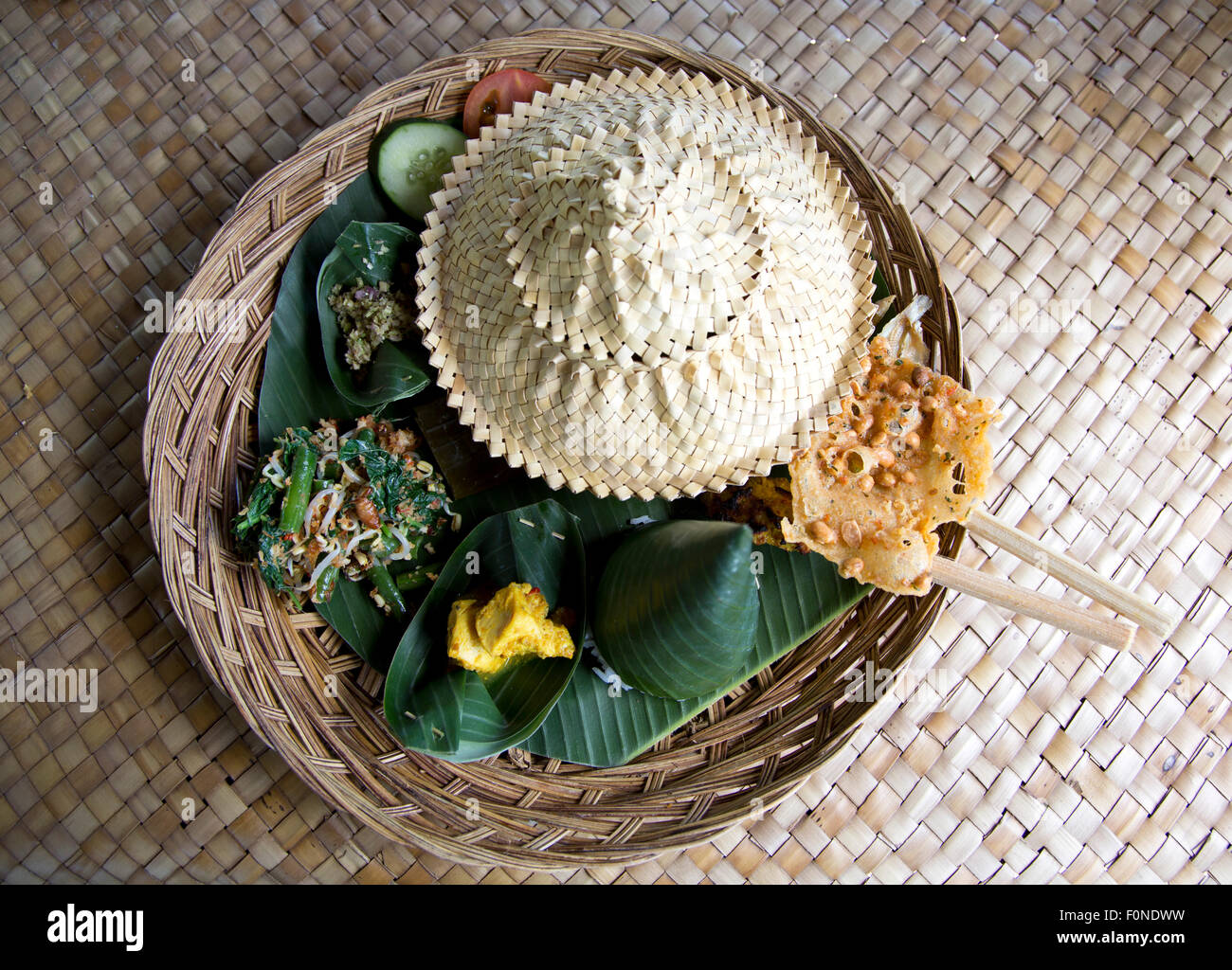 Traditional Balinese food Stock Photo - Alamy