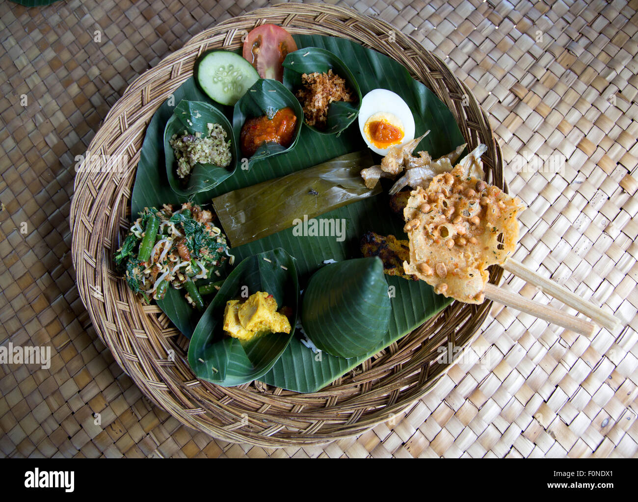 Traditional Balinese food Stock Photo - Alamy