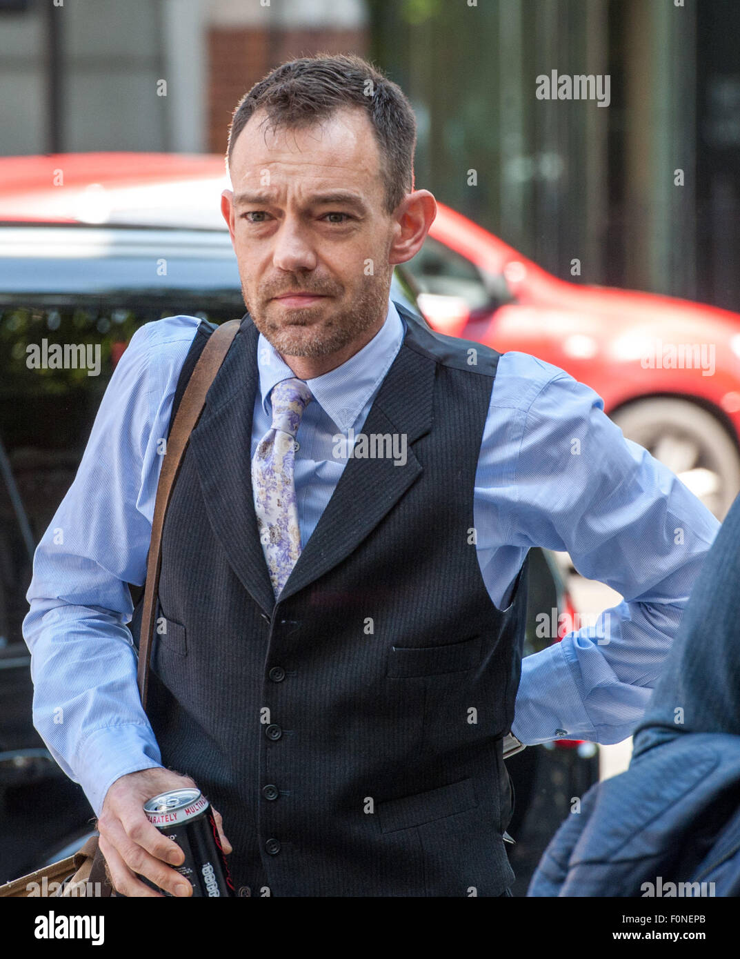 Chief Inspector Paul Cahill arrives at Westminster Magistrates' Court ...