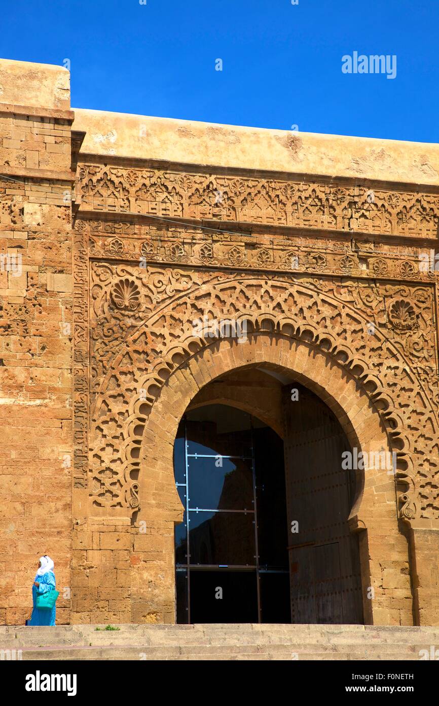 Bab Oudaia, Oudaia Kasbah, Rabat, Morocco, North Africa Stock Photo - Alamy