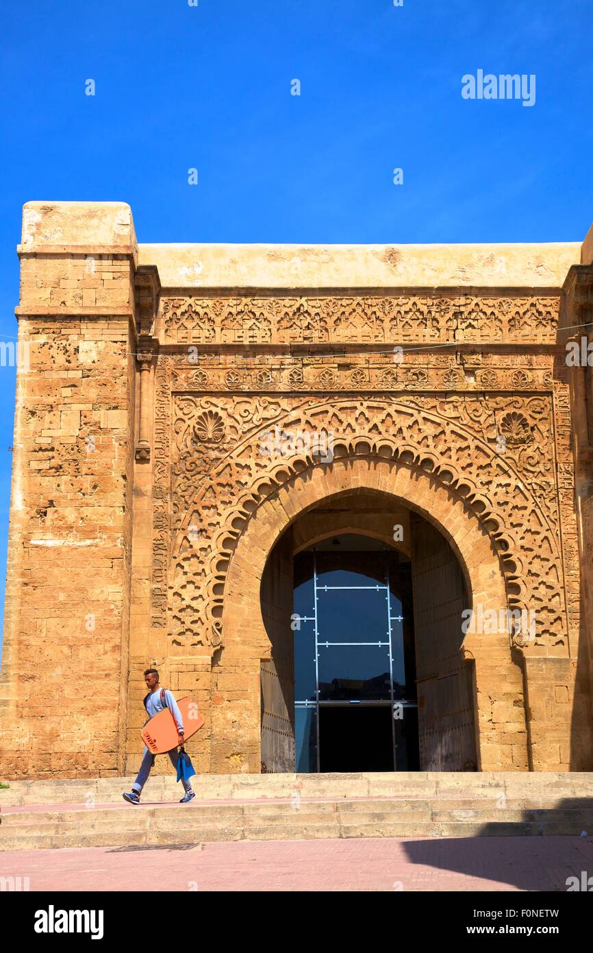 Bab Oudaia, Oudaia Kasbah, Rabat, Morocco, North Africa Stock Photo - Alamy