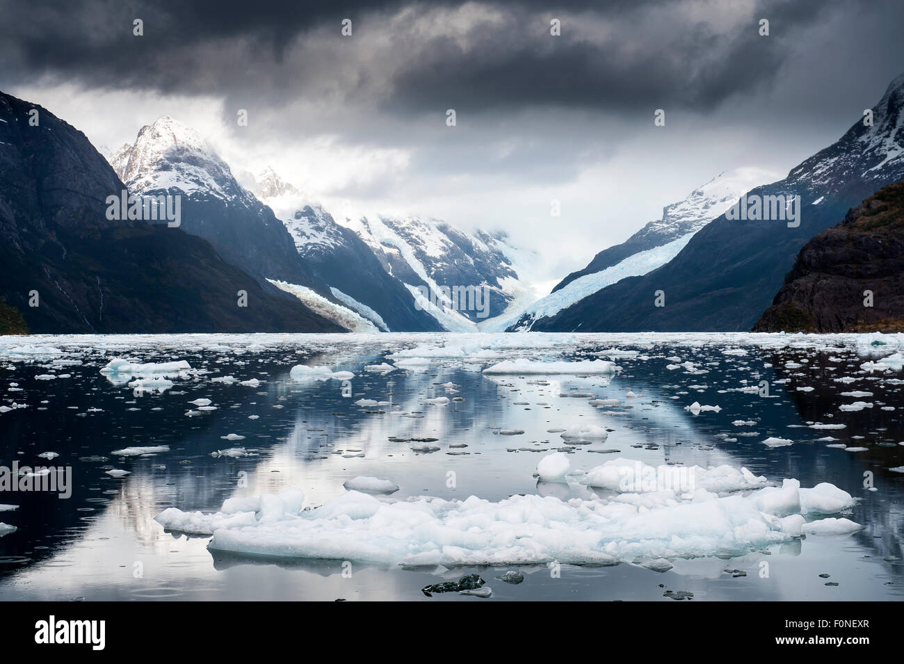 Calvo fjord Patagonia Patagonia Chile Stock Photo - Alamy