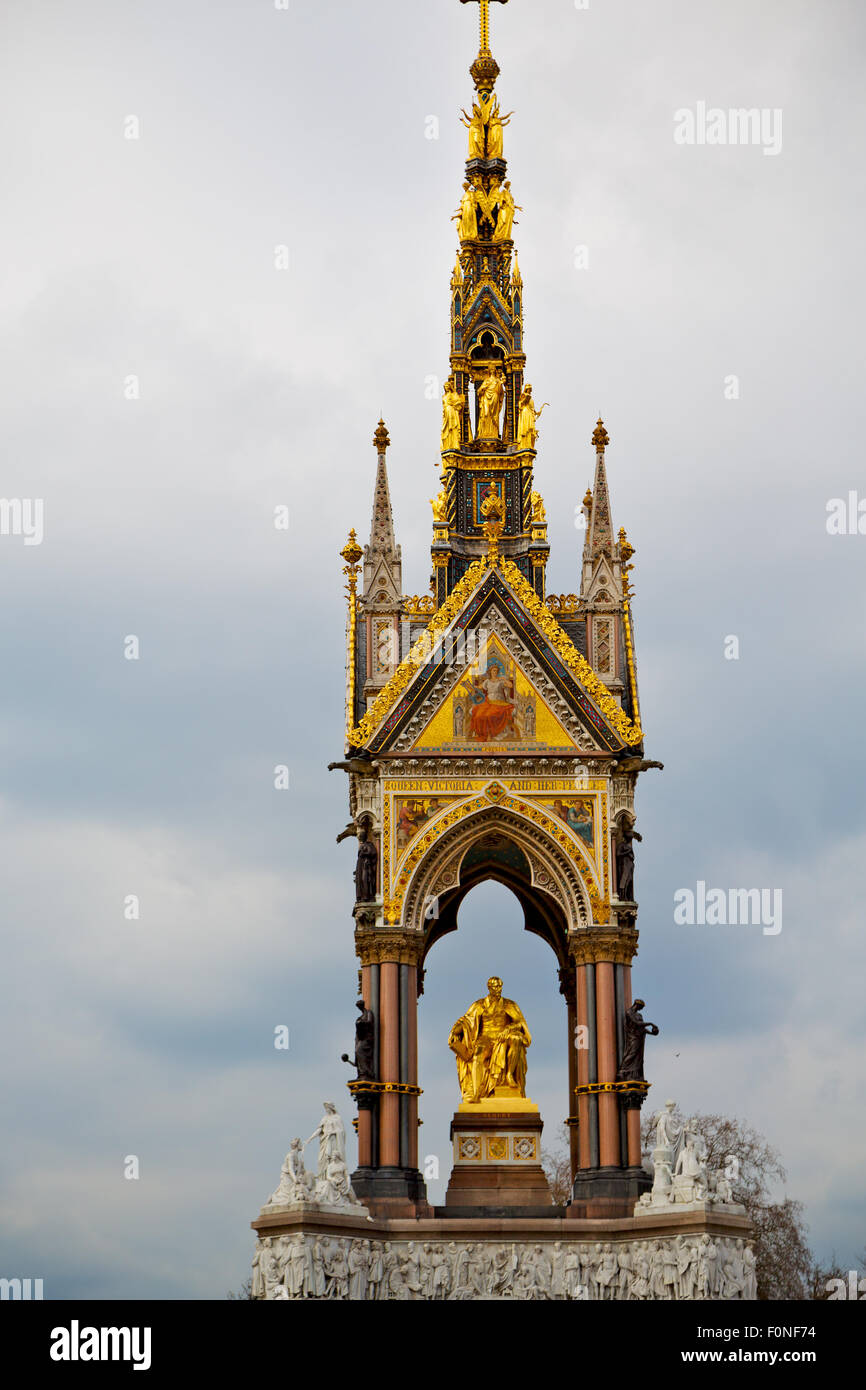 albert monument in london england kingdome and old construction Stock ...