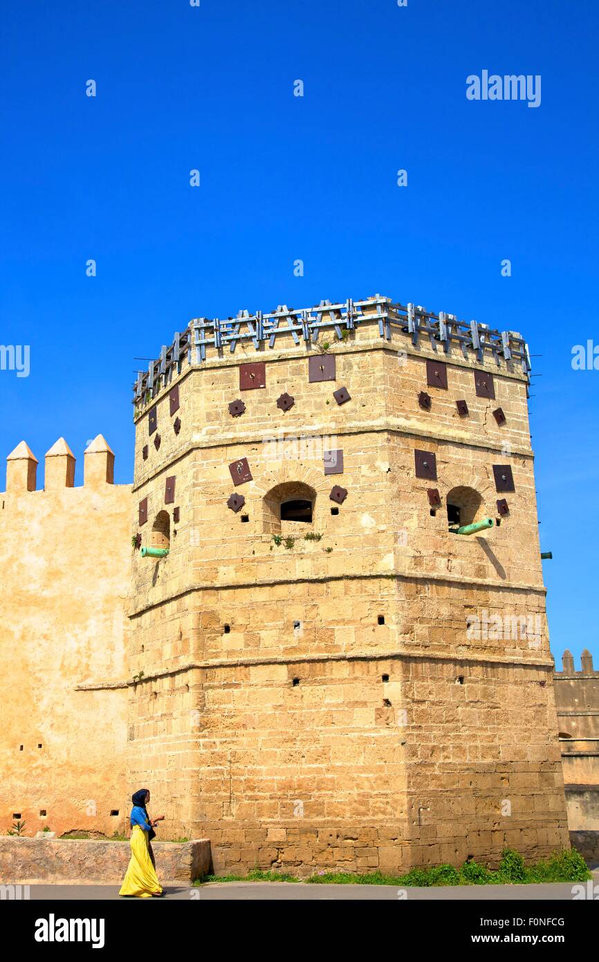 City Walls, Oudaia Kasbah, Rabat, Morocco, North Africa Stock Photo - Alamy
