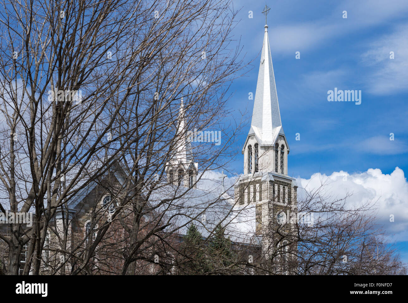 Church tower quebec hi-res stock photography and images - Alamy