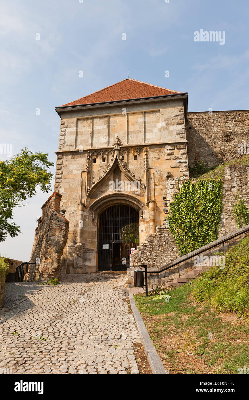 Sigismund Gate of Bratislava Castle (founded in IX c.) in Bratislava ...