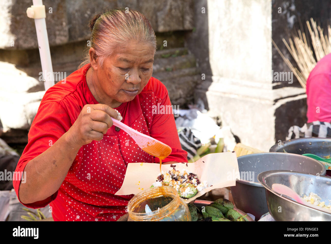 Ubud local Food Market Bali Stock Photo - Alamy