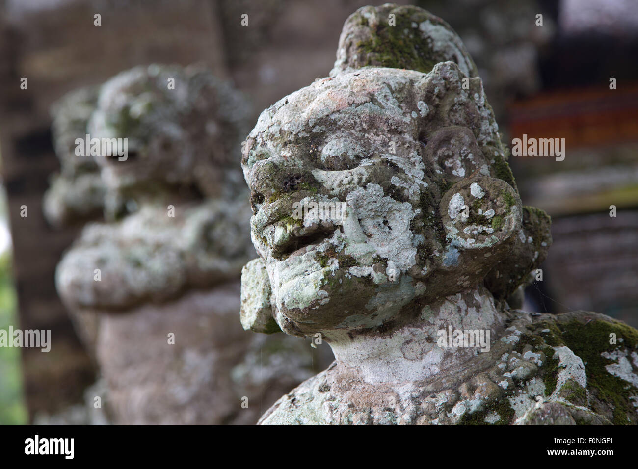 Statues in Balinese temples Stock Photo - Alamy