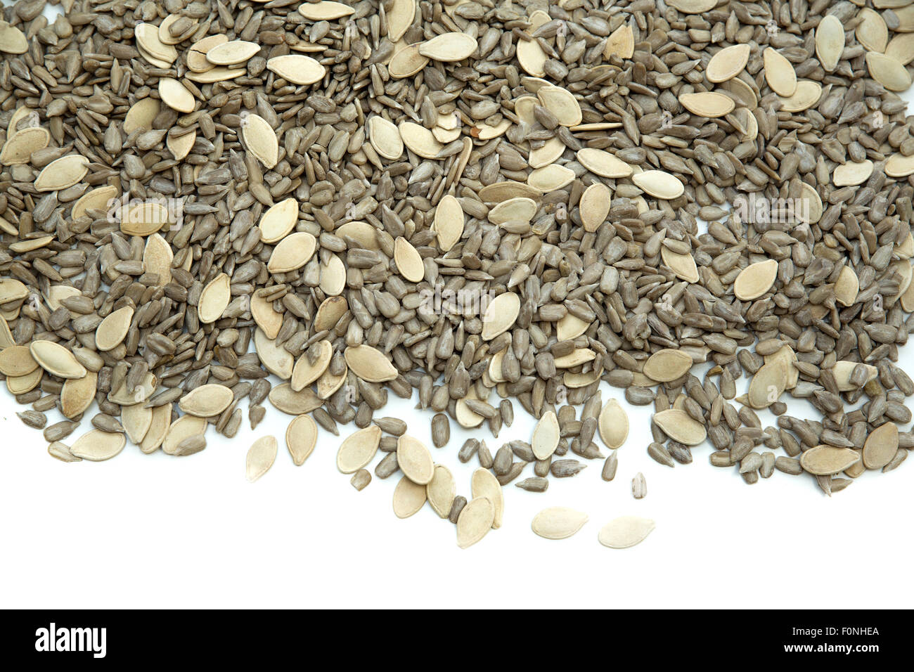 Organic Seeds isolated on white Stock Photo - Alamy