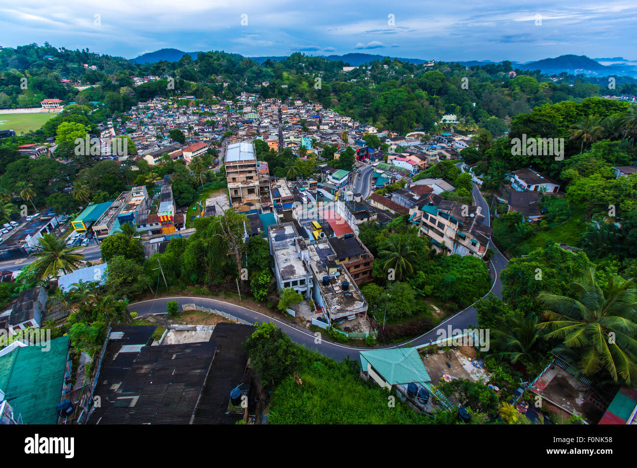 Sri Lanka Kandy landscape Stock Photo - Alamy