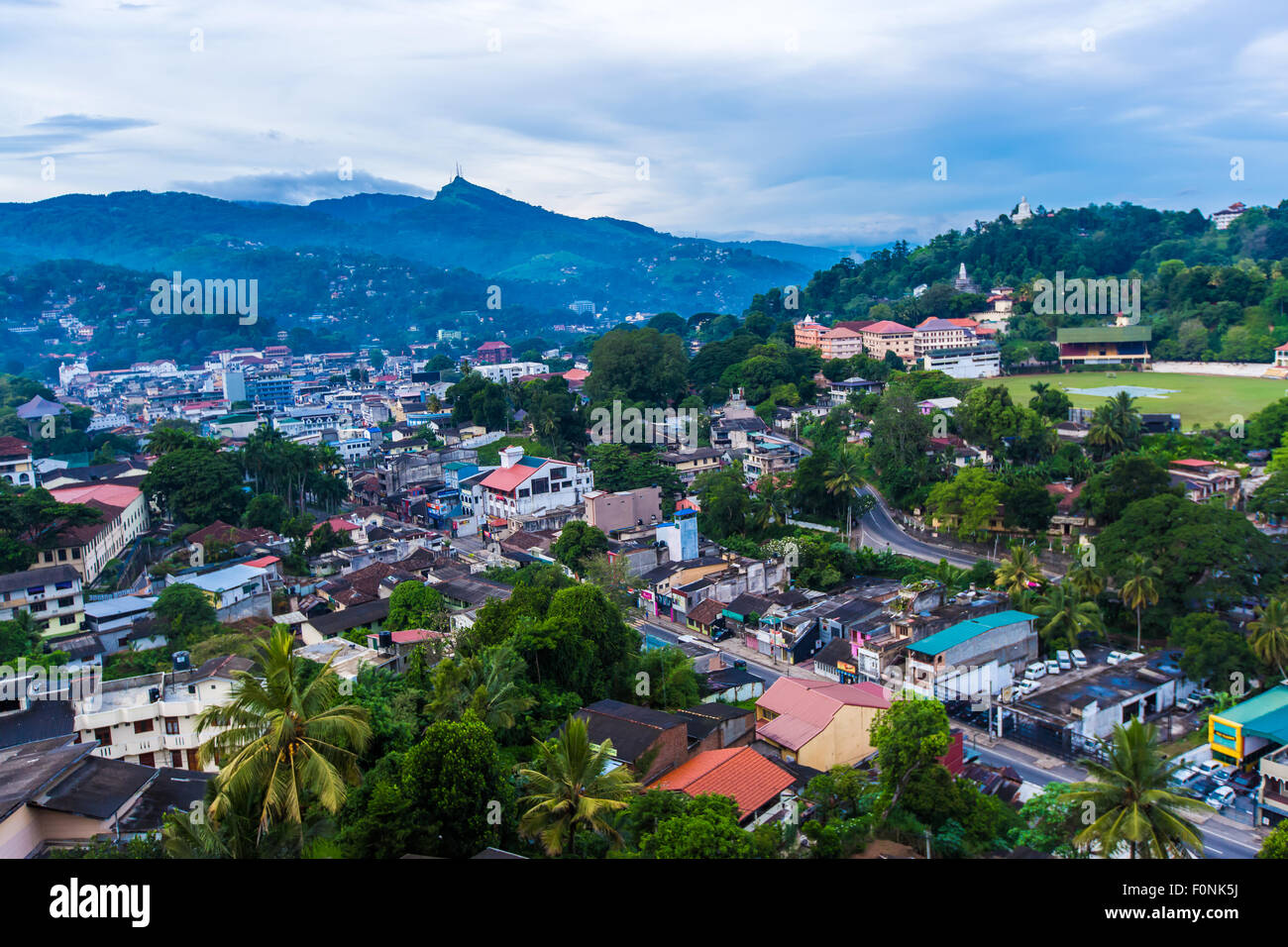 Sri Lanka Kandy landscape Stock Photo - Alamy