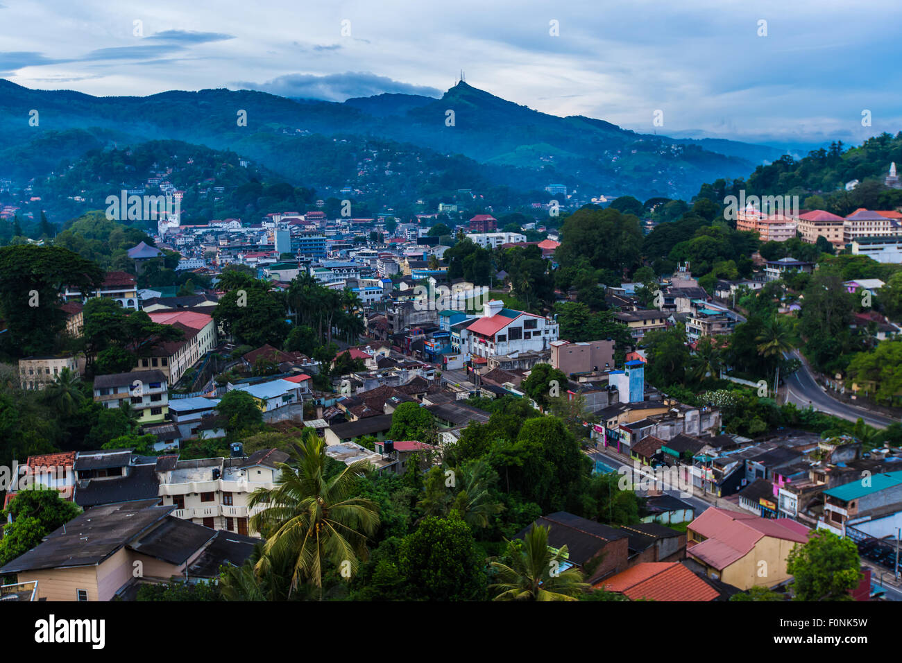 Sri Lanka Kandy landscape Stock Photo - Alamy
