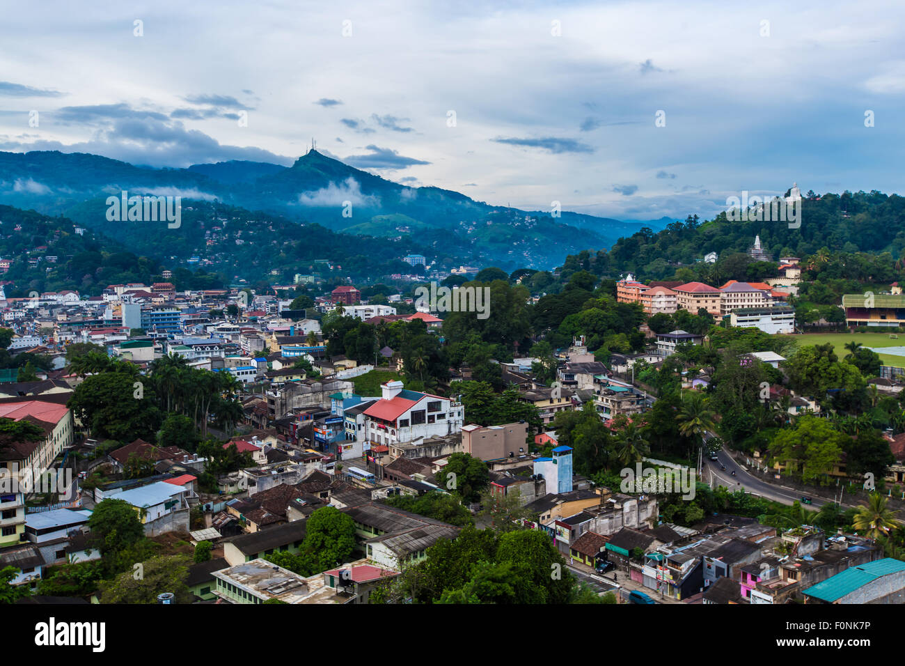 Sri Lanka Kandy landscape Stock Photo - Alamy