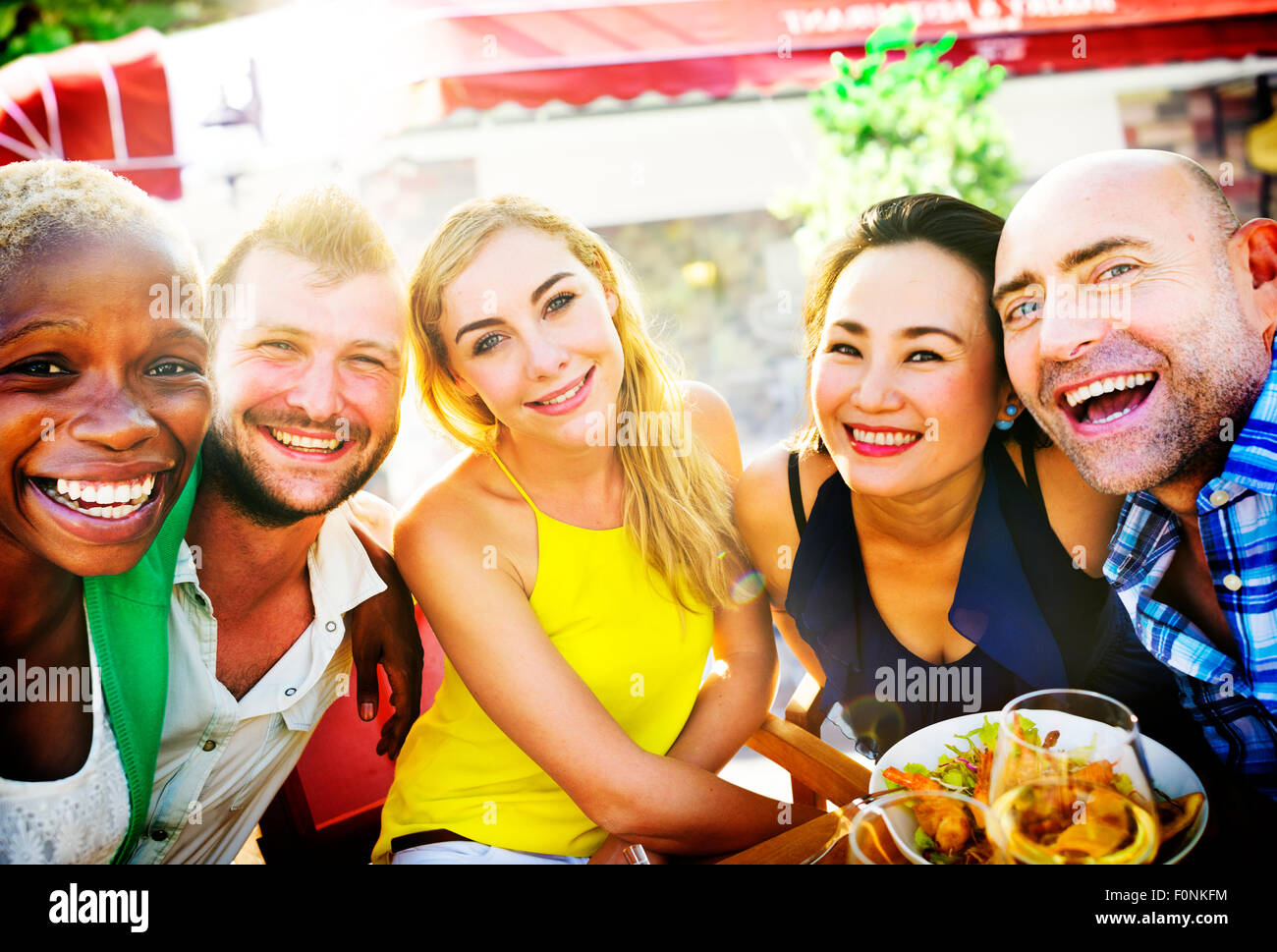 People Party Friendship Togetherness Happiness Concept Stock Photo - Alamy