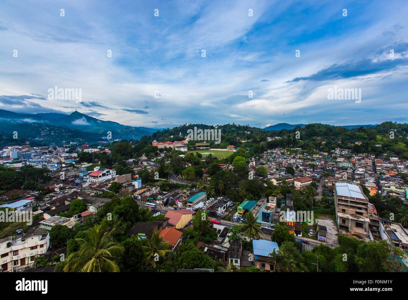 Sri Lanka Kandy landscape Stock Photo - Alamy
